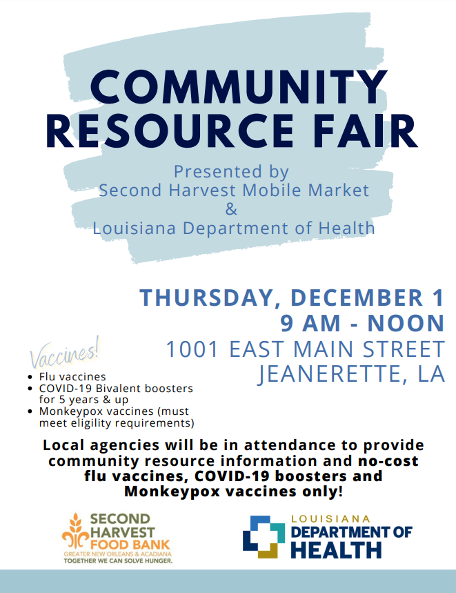 Community Resource Fair in Jeanerette | Z105.9 The Soul of Southwest ...
