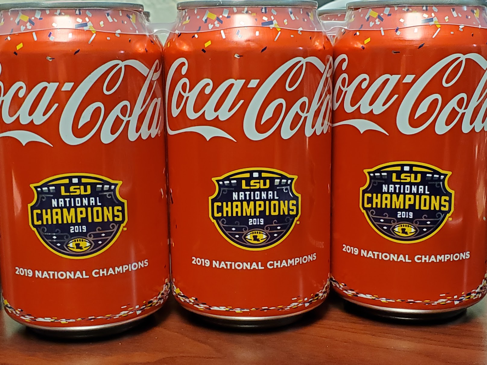 LSU's National Championship Celebrated with Coca-Cola Can | Z105.9 The ...